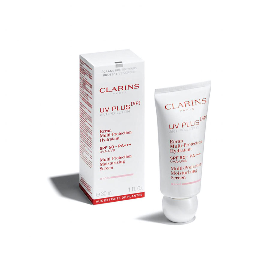 Perfumería Todo - Cuidado Personal: CLARINS UV PLUS Anti-Pollution Rose