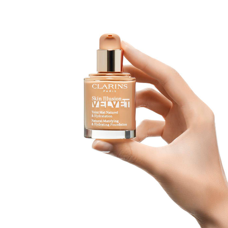 Perfumería Todo - Maquillaje: CLARINS SKIN ILLUSION VELVET 105N-NUDE